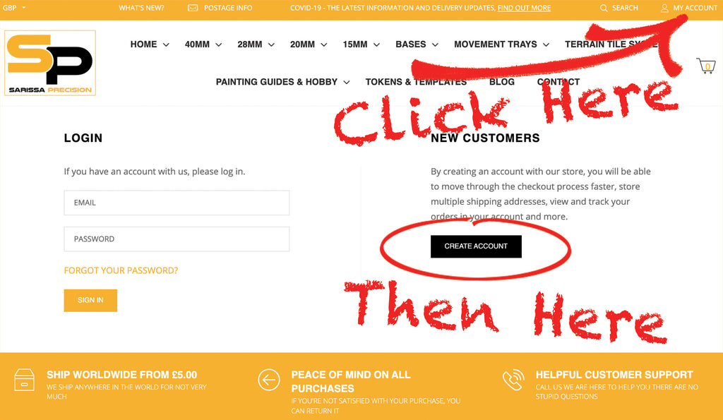 Why Should You Create a Website Account? – Sarissa Precision Limited