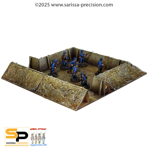 Trench Gun Emplacement/Ammo Stash – Sarissa Precision Limited