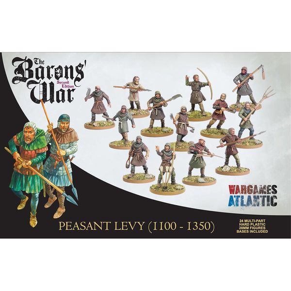 Wargames Atlantic - Peasant Levy (1100-1350) – Sarissa Precision Limited