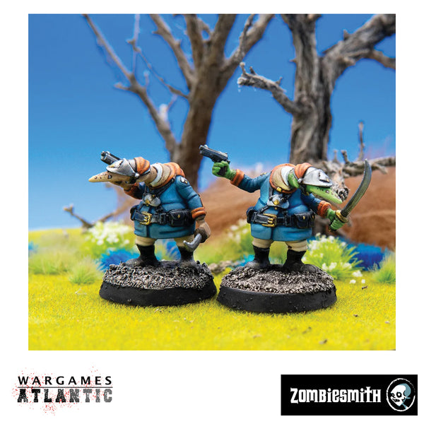Wargames Atlantic - Quar Croftyran Officers – Sarissa Precision Limited