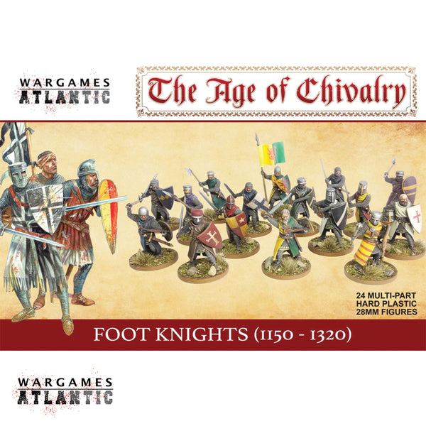 Wargames Atlantic - Foot Knights (1150-1320) – Sarissa Precision Limited