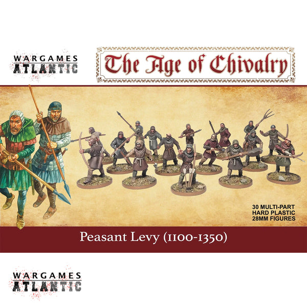 Wargames Atlantic - Peasant Levy (1100-1350) – Sarissa Precision Limited