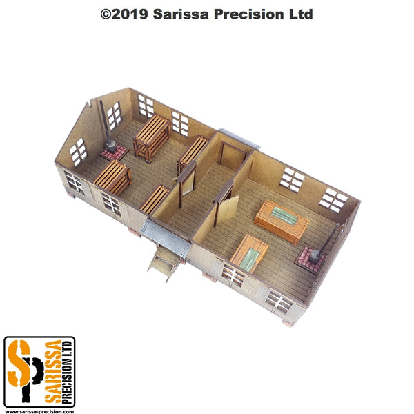 Guard Barracks And Office (28mm) – Sarissa Precision Limited