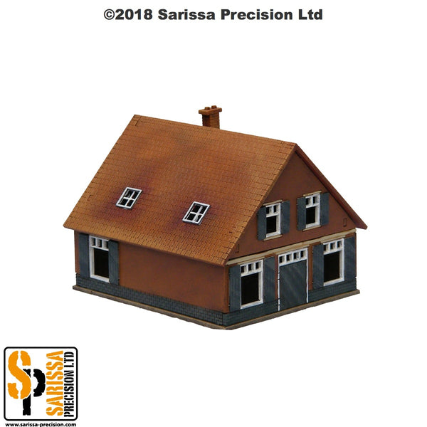 Dutch Village Rural House - 20mm – Sarissa Precision Limited