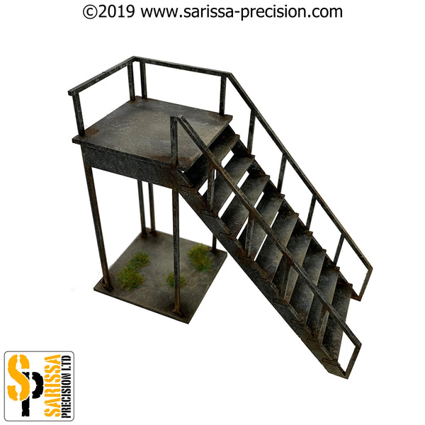 Portable Cabin Stairs (28mm) – Sarissa Precision Limited