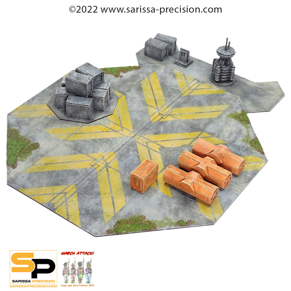 Lambda Sector - Landing Pad & Control Panel – Sarissa Precision Limited