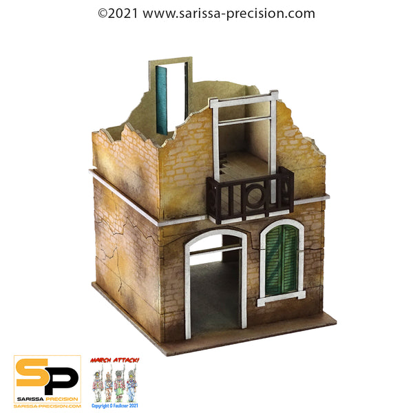 Mediterranean Small House Ruin – Sarissa Precision Limited
