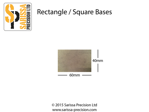60 x 40mm Base Pack – Sarissa Precision Limited