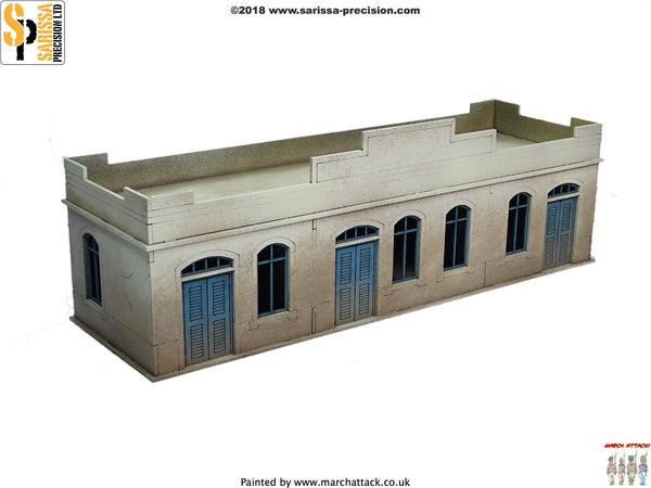 Large Single-Storey Building - 28mm – Sarissa Precision Limited