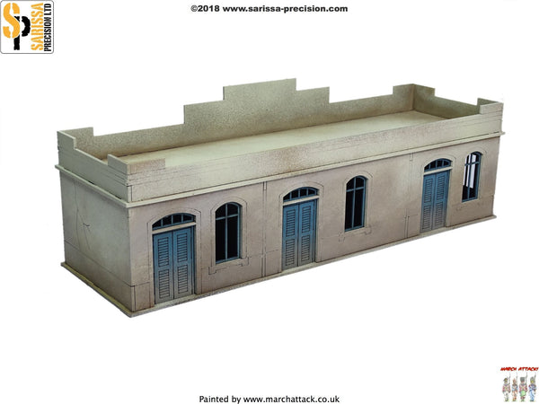 Large Single-Storey Building - 28mm – Sarissa Precision Limited