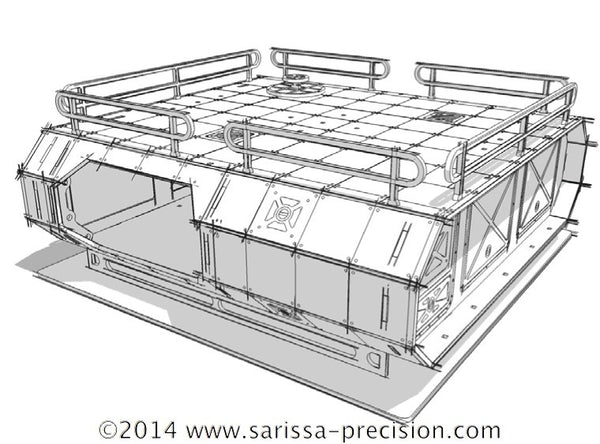 Habitation Pod - Family with 2 Side Access Panels – Sarissa Precision ...